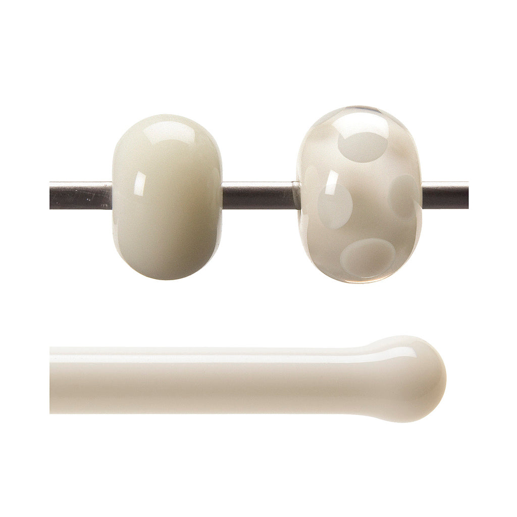 Bullseye Glass Rod - 0137 French Vanilla - Opalescent – Weisser Glass ...