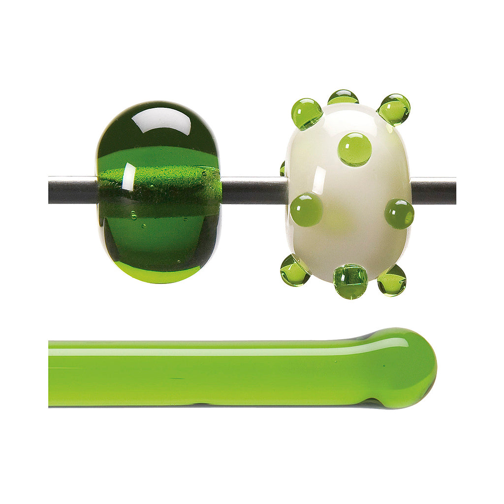 Bullseye Glass Rod - 1426 Spring Green - Transparent – Weisser Glass Studio