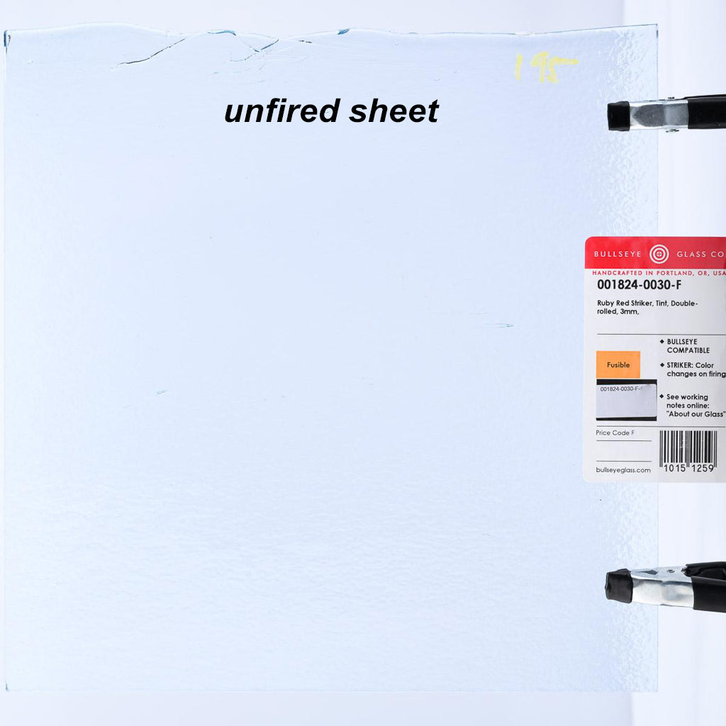 Sheet Glass - 1824 Ruby Red Tint* - Transparent – Weisser Glass Studio