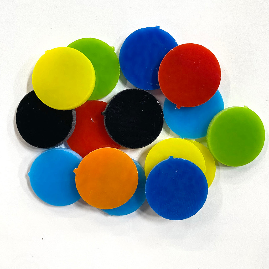 Fusible Waterjet Cut 1" Circles, 90 COE – Weisser Glass Studio