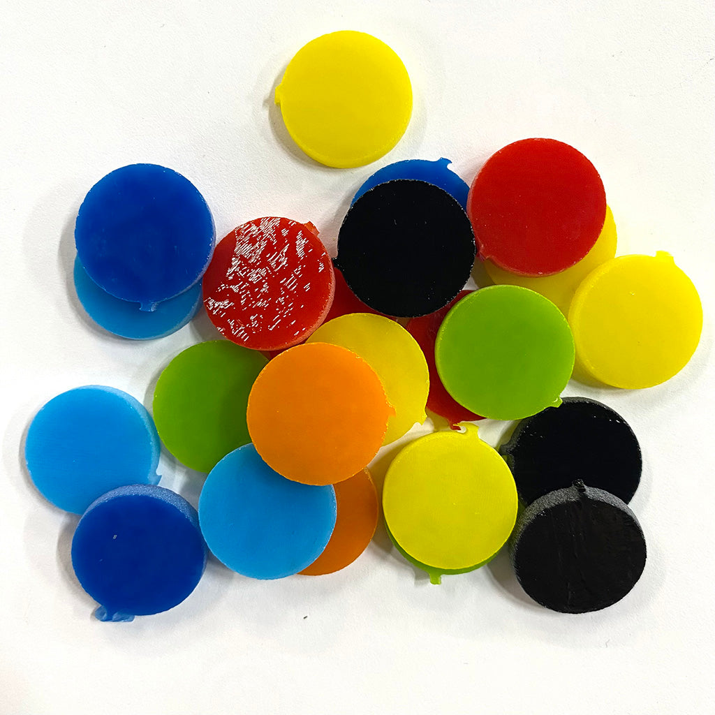 Fusible Waterjet Cut 0.75" Circles, 90 COE – Weisser Glass Studio
