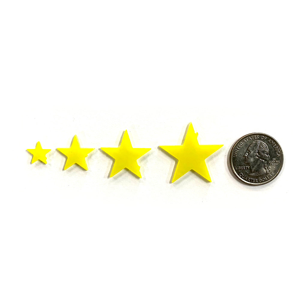 Fusible Waterjet Cut Stars, 90 COE – Weisser Glass Studio