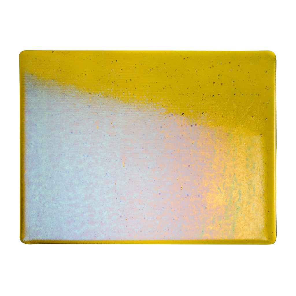 Thin Sheet Glass - 1126-51 Chartreuse* Iridescent Rainbow - Transparen ...