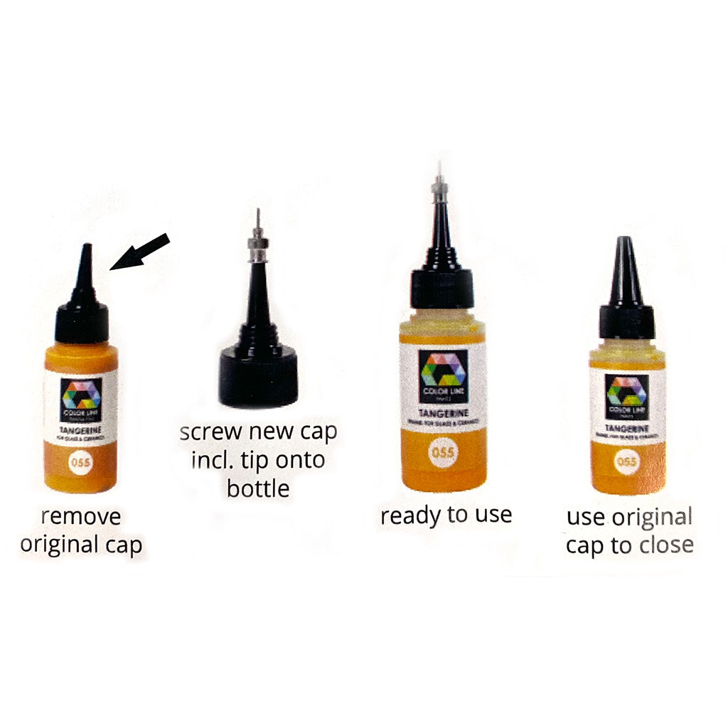Color Line 3-Piece Cap with Metal Tip Set – Weisser Glass Studio