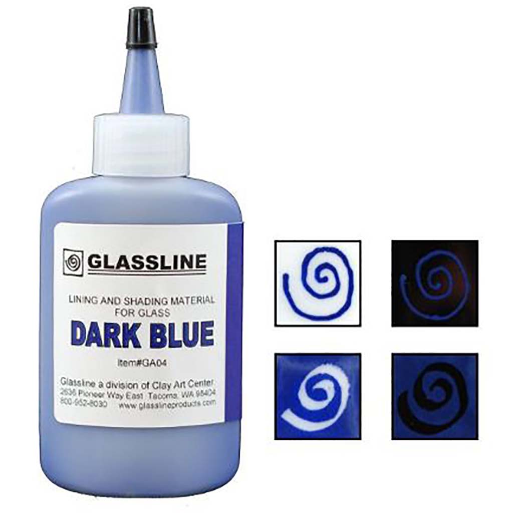 Glassline Paint- Dark Blue – Weisser Glass Studio