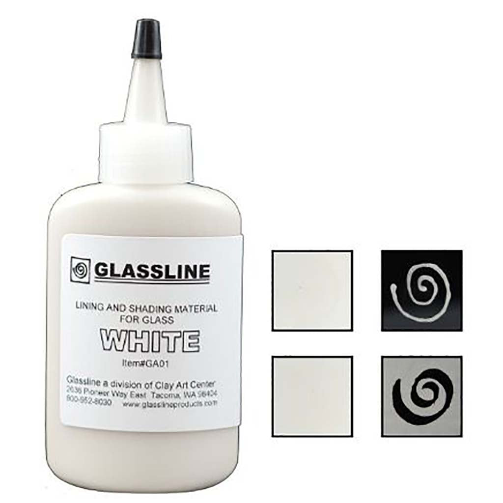 Glassline Paint- White – Weisser Glass Studio